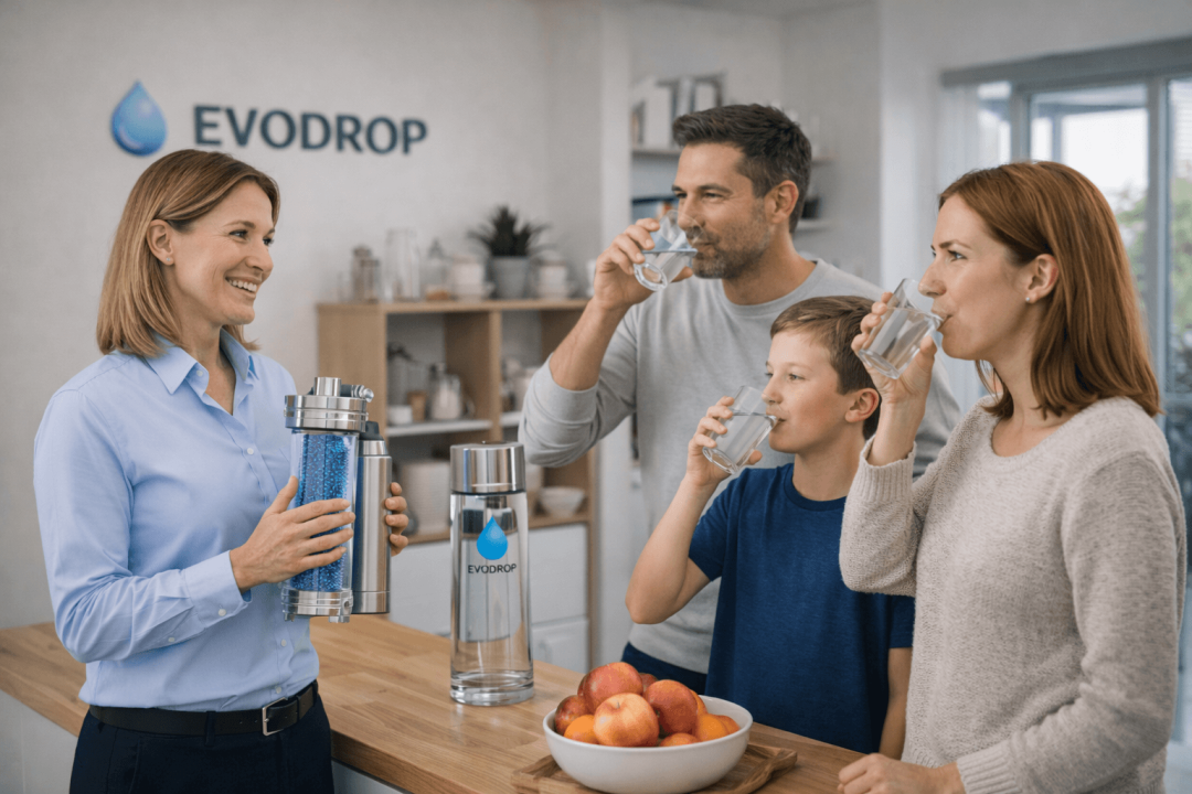 Entkalkung ohne Salz | Wasserenthärtung ohne Salz von EVODROP